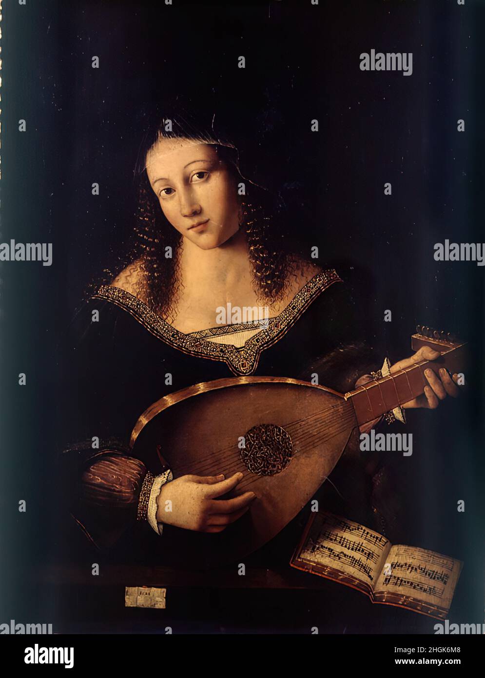 Come suonatrice di liuto hi-res stock photography and images - Alamy