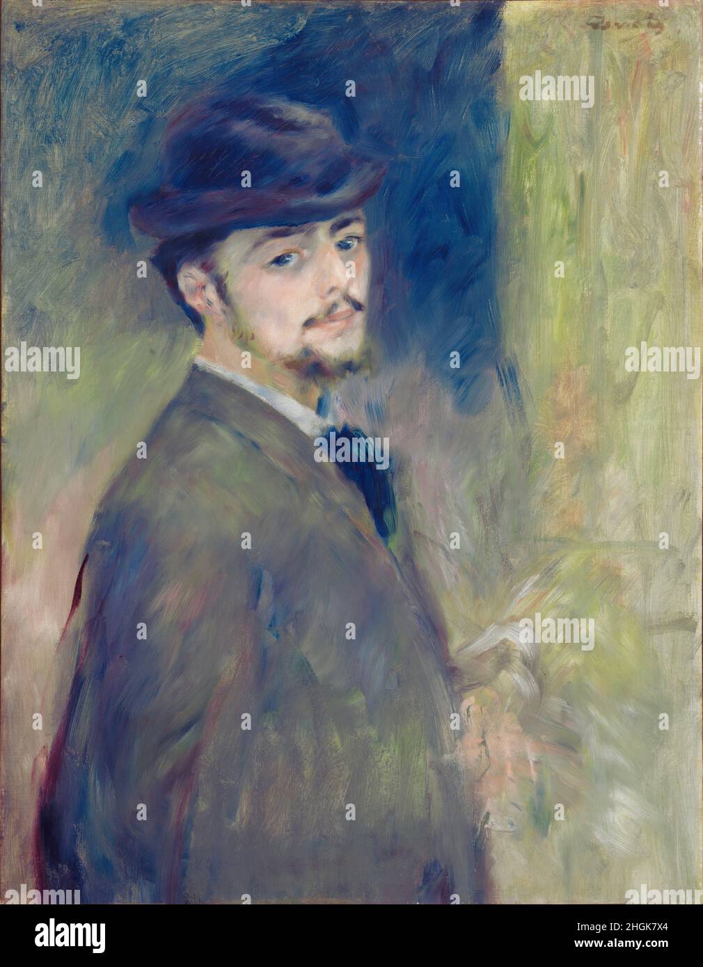 Self portrait 1876 oil on canvas hi-res stock photography and images ...
