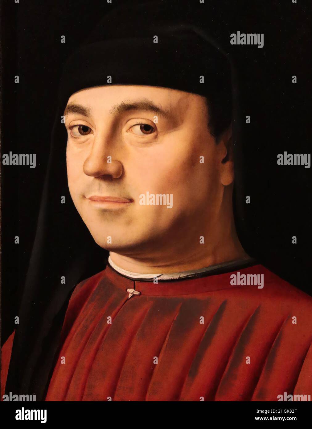 Antonello da messina ritratto d’uomo hi-res stock photography and ...