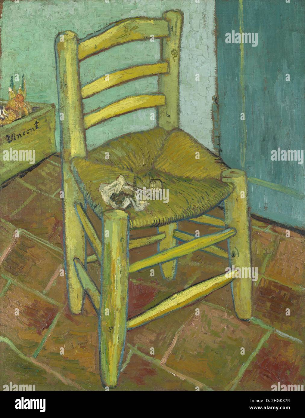 Van goghs chair 1888 vincent van gogh hi-res stock photography and ...