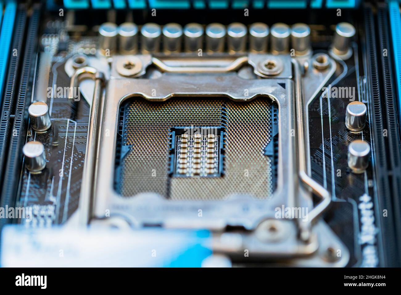 New PC Computer Motherboard CPU Stock Photo - Alamy