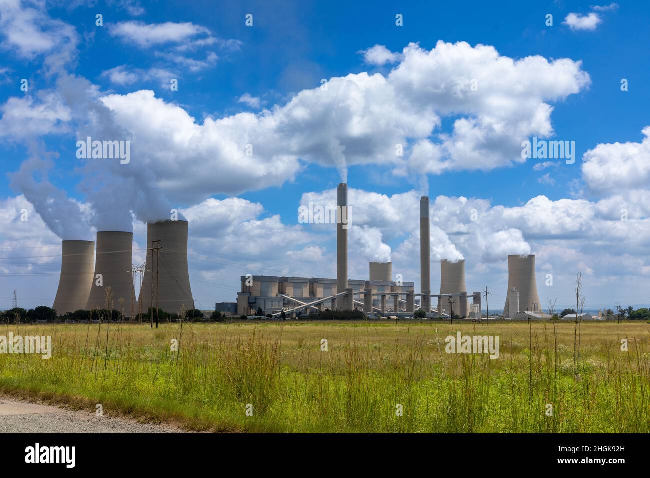 Cooling tower coal fired power plant hi-res stock photography and ...