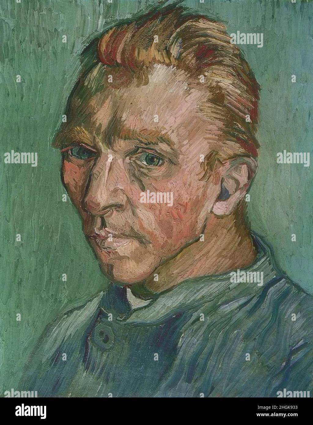 Van Gogh Vincent - Private Collection - Self-Portrait - 1889 - Oil on ...