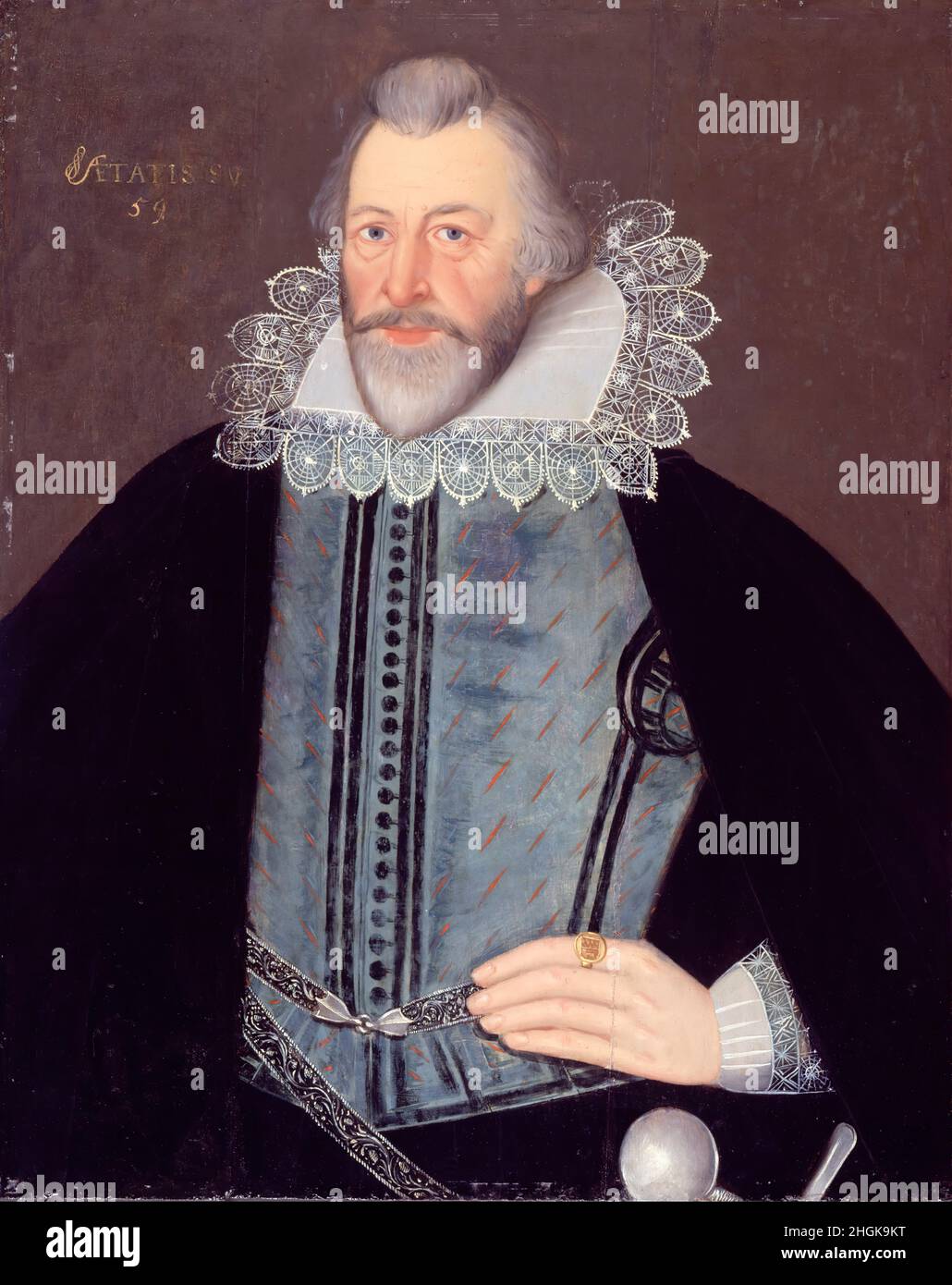 British - 'Old Mr Cartwright' Stock Photo - Alamy