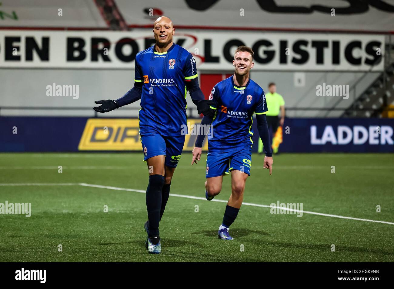 HELMOND, 21-01-2022, SolarUnie Stadium, Dutch Football Keuken Kampioen ...