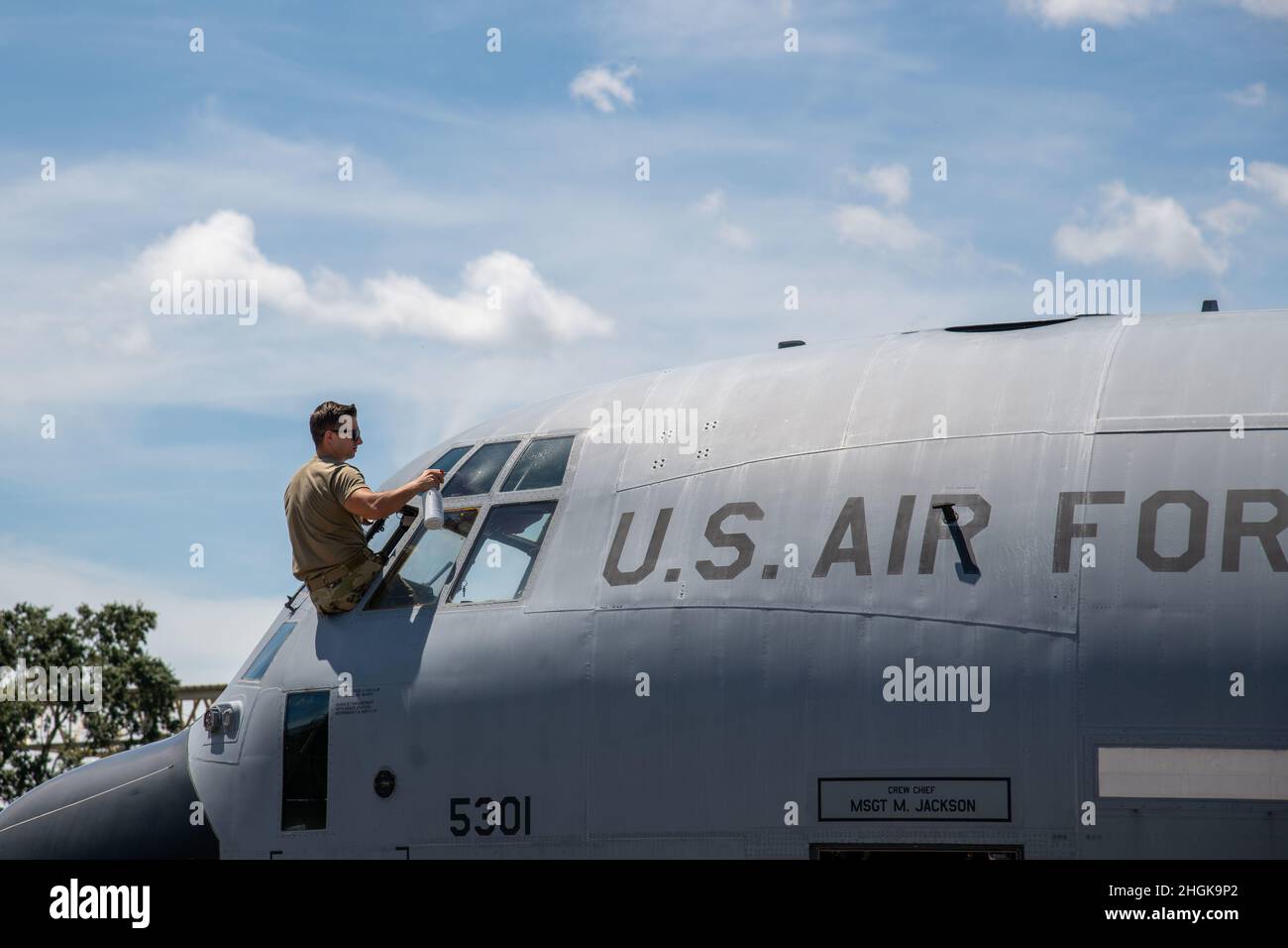 Staff Sgt. Kyle Stoeger, of the 403rd Aircraft Maintenance Squadron at ...