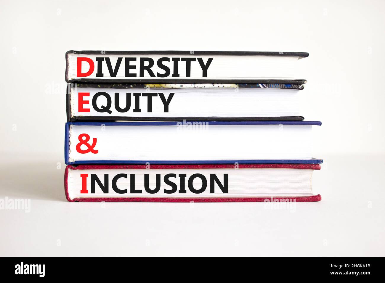 DEI, Diversity, equity and inclusion symbol. Concept words DEI ...