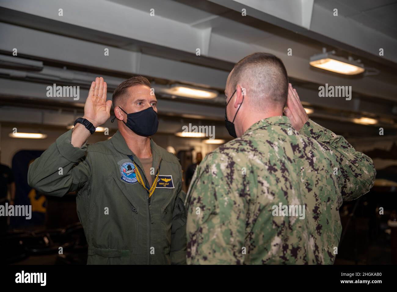210831-N-RD550-0028 NEWPORT NEWS, Va. (Aug. 31, 2021) - Capt. Brent ...