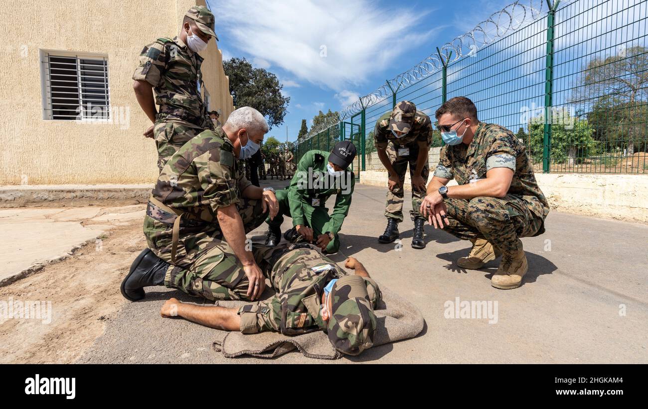 U.S. Marine Sgt. Nicholas Greenisen with 2nd Platoon, EOD Company, 8th ...