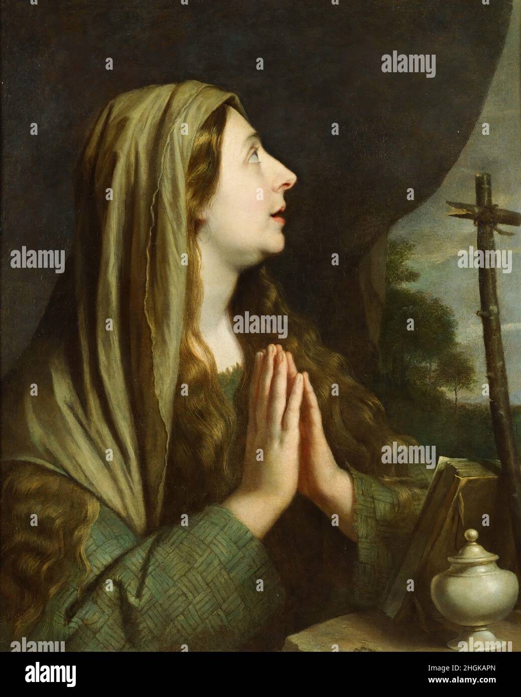 Philippe de Champaigne - Mary Magdalene Stock Photo - Alamy