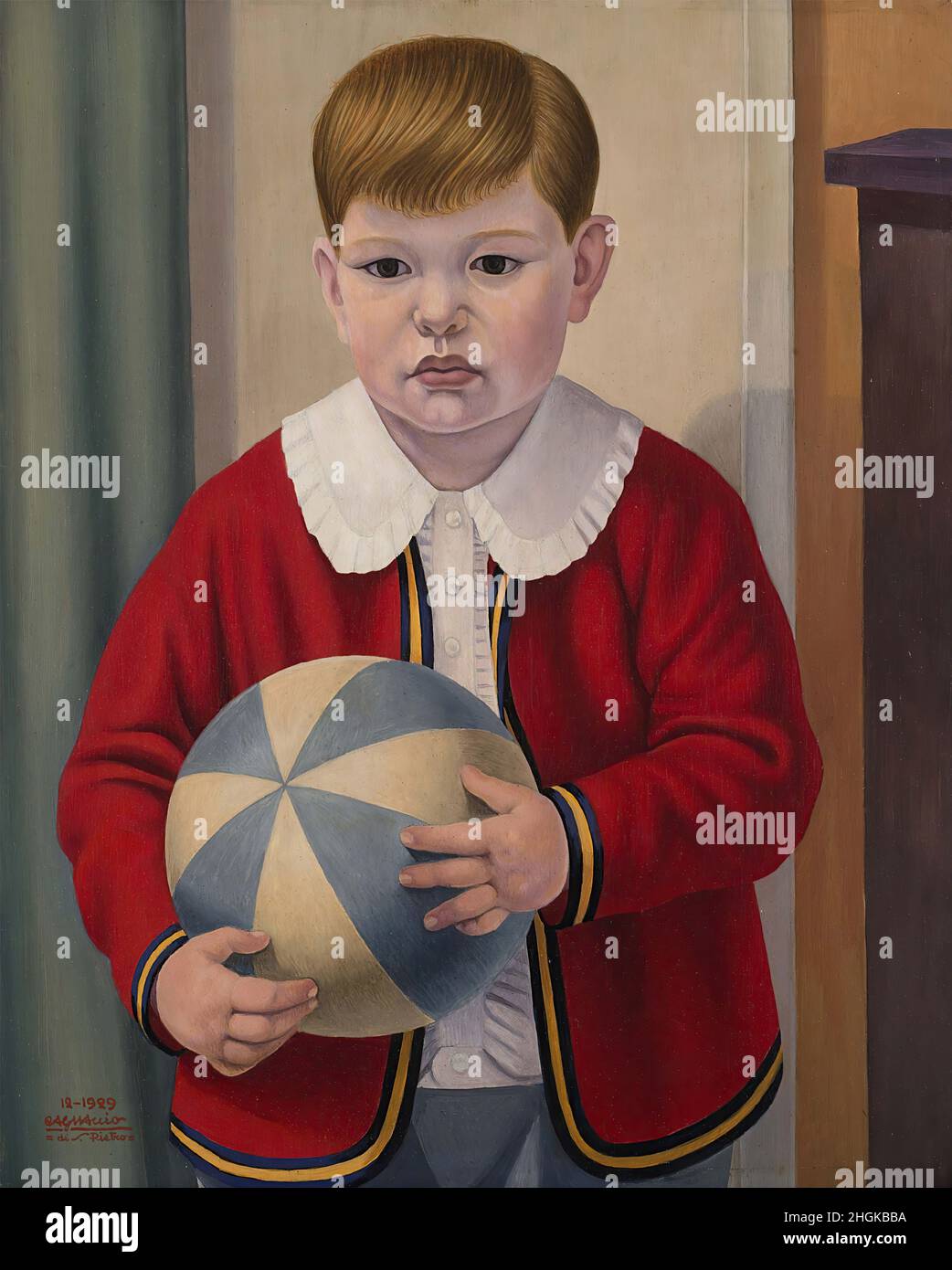Senza titolo - 1929 - oil on wood 50 x 40 cm - Cagnaccio di San Pietro ...