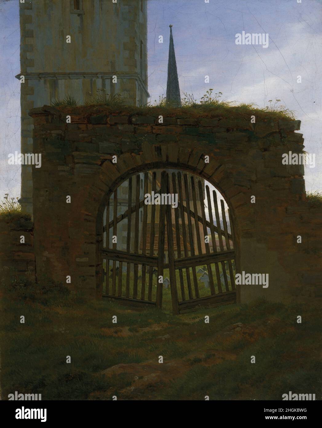 Churchyard gate hi-res stock photography and images - Alamy