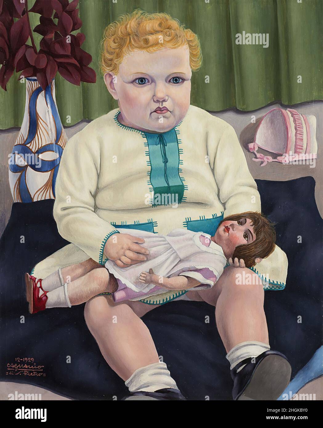 Senza titolo2 - 1929 - oil on wood 50 x 40 cm - Cagnaccio di San Pietro ...