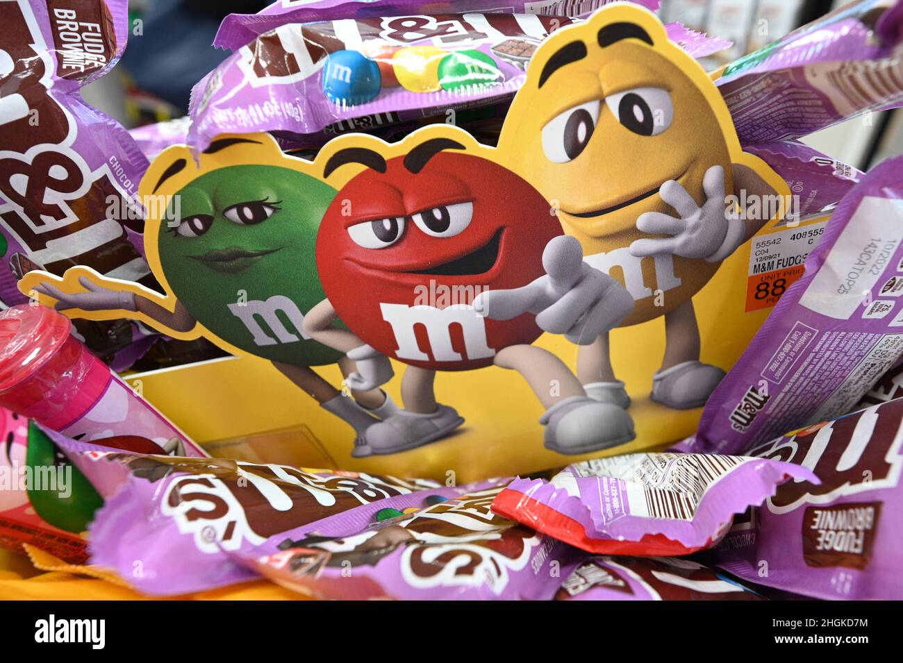 M And M Candy Characters