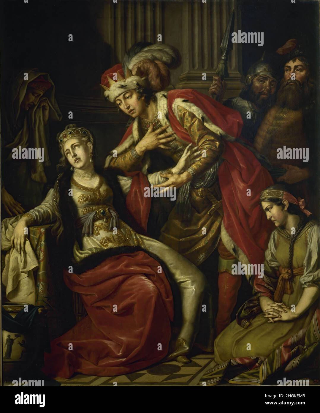 Anton Losenko - Vladimir and Rogneda Stock Photo - Alamy