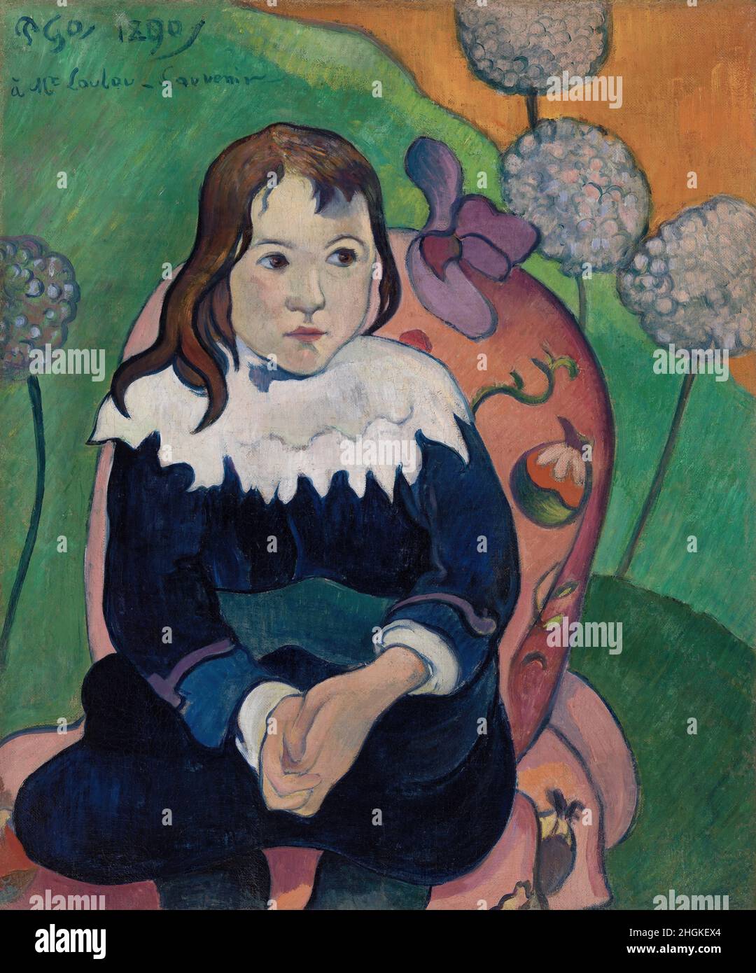 Louis Le Ray - 1890 - Oil on canvas 55,2 x 46,4 cm - Gauguin Paul Stock ...