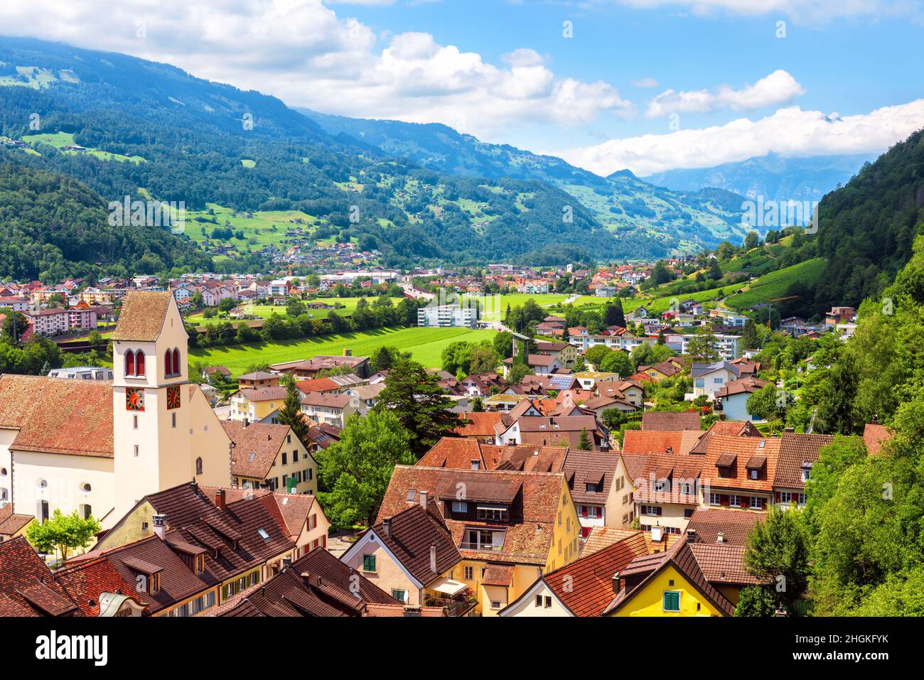 Swiss villages hi-res stock photography and images - Alamy
