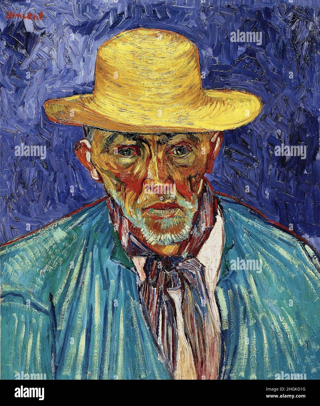 Portrait of a Peasant - Patience Escalier - 1888 - Oil on canvas 64,1 x ...