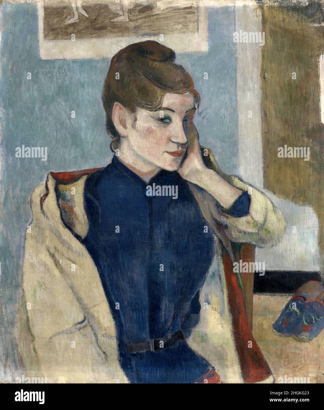 Portrait de Madeleine Bernard - 1888 - Oil on canvas 72 x 58 cm ...