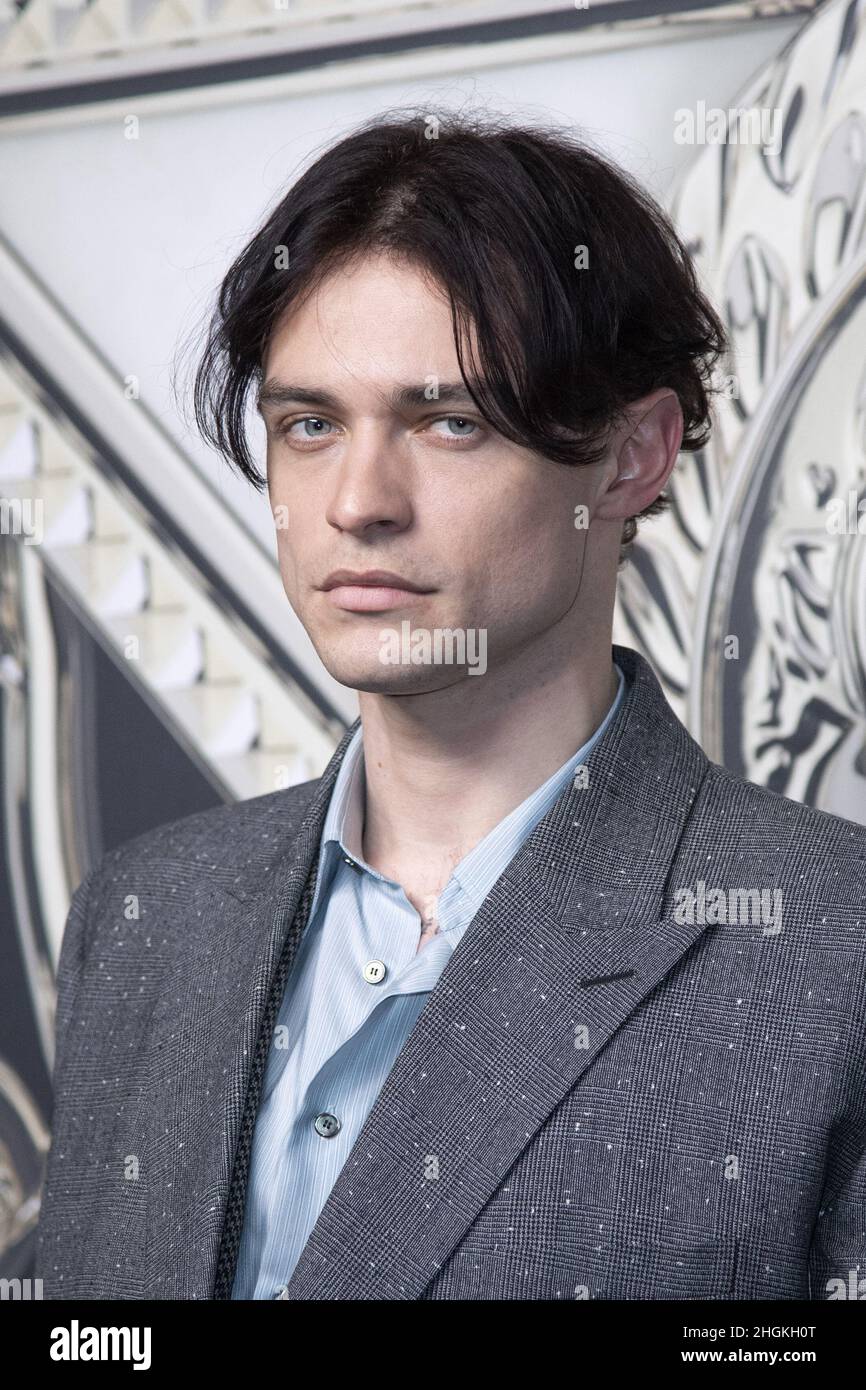 Paris, France. 21st Jan, 2022. Thomas Doherty attending the Dior Homme ...