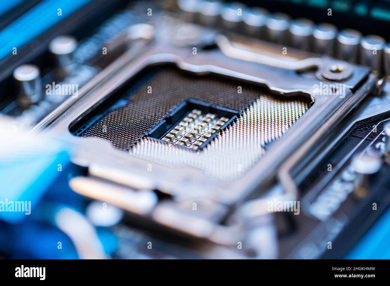 New PC Computer Motherboard CPU Stock Photo - Alamy