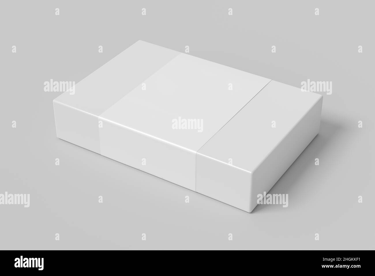 Empty paper box illustration Black and White Stock Photos & Images - Alamy