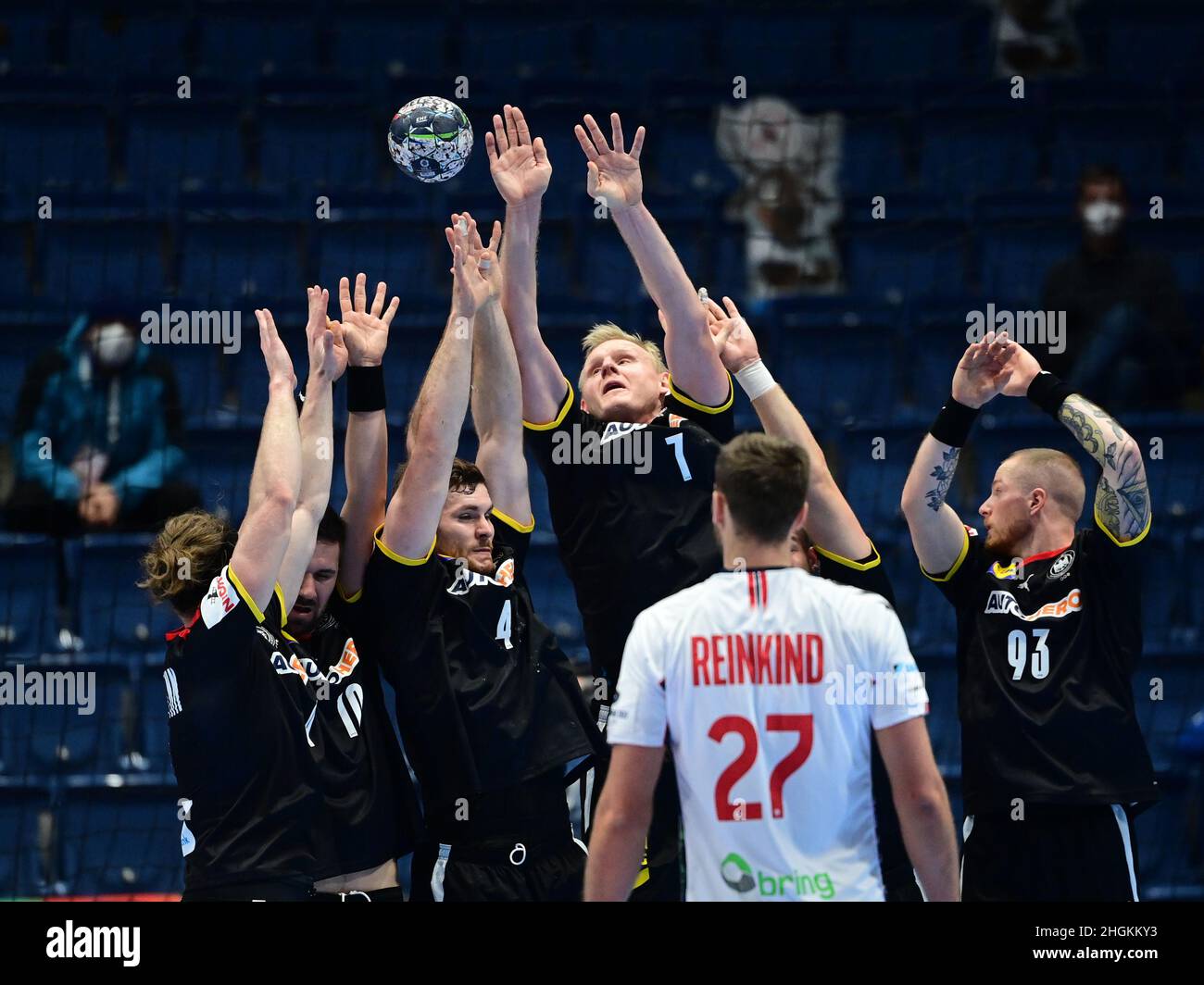 Bratislava, Slovakia. 21st Jan, 2022. Handball: European Championship ...