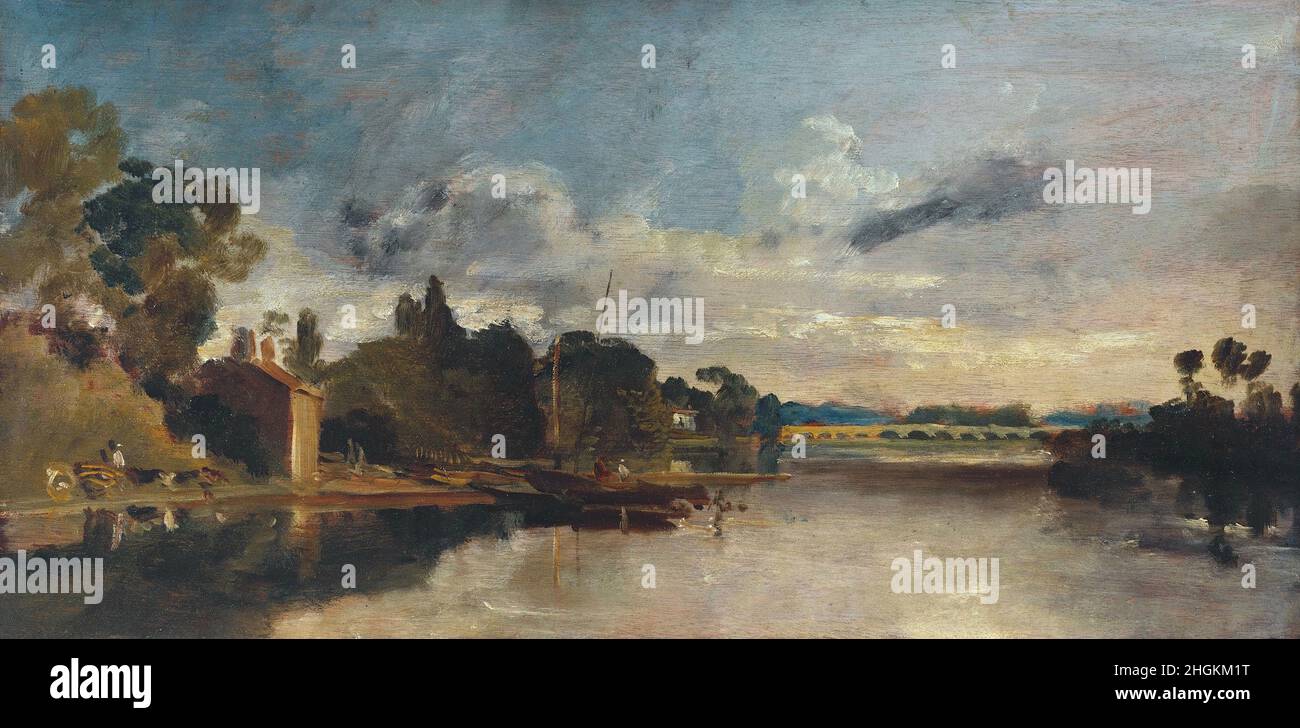 The thames near walton bridges hi-res stock photography and images - Alamy