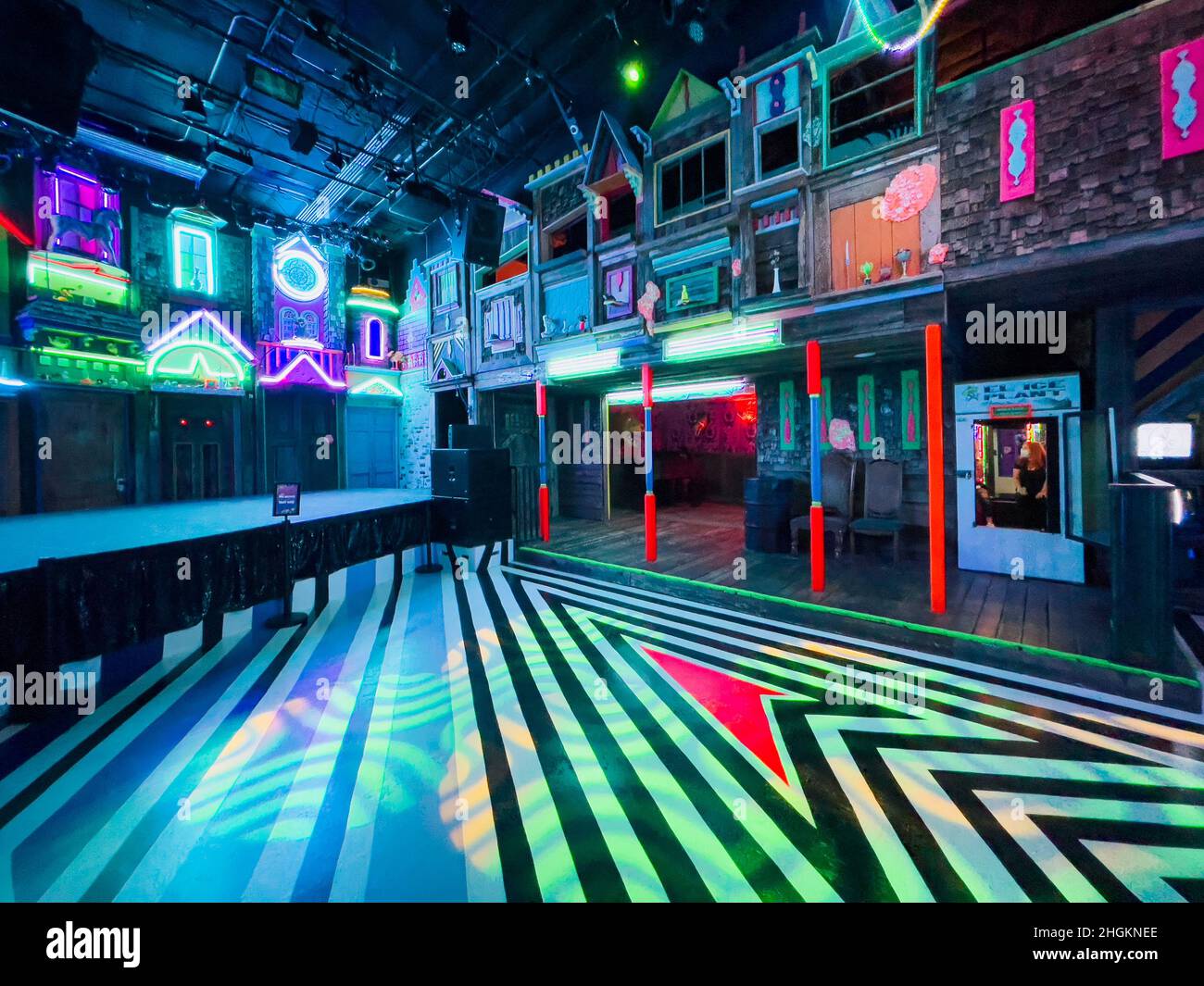 Immersive art not van not gogh hi-res stock photography and images - Alamy