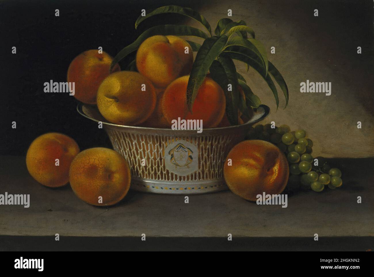 Raphaelle Peale - Still Life with Peaches Stock Photo - Alamy