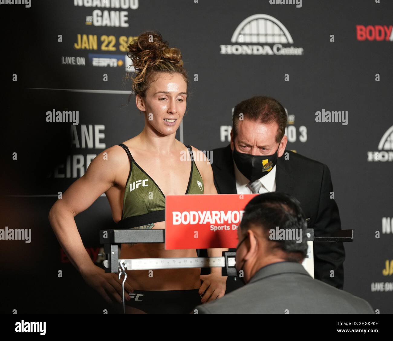 Anaheim, USA. 21st Jan, 2022. ANAHEIM, CA - January 21: Vanessa ...