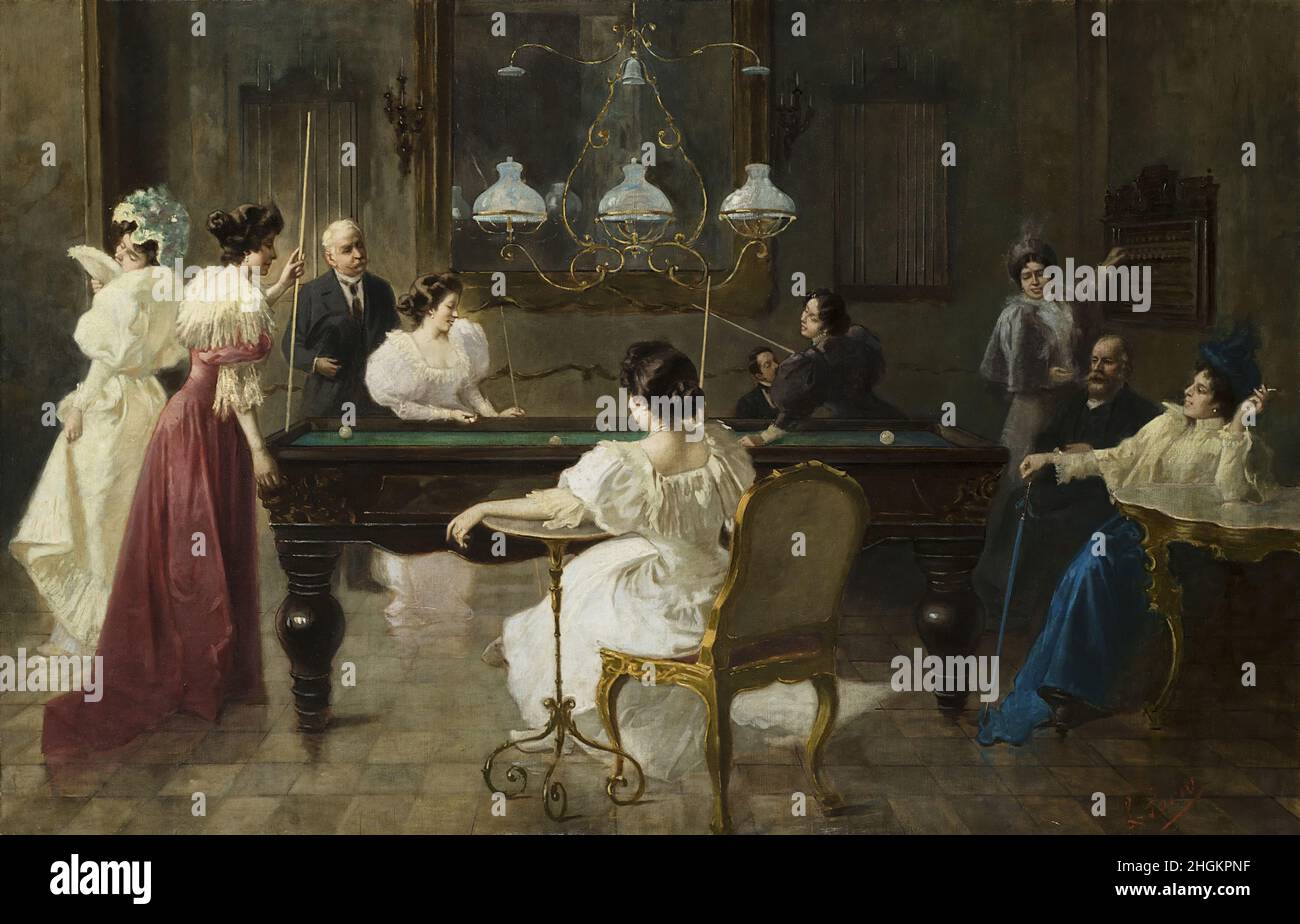 Gioco del biliardo hi-res stock photography and images - Alamy