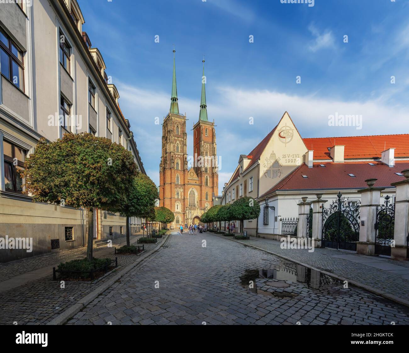 Cathedral of St. John the Baptist at Cathedral Island (Ostrow Tumski ...