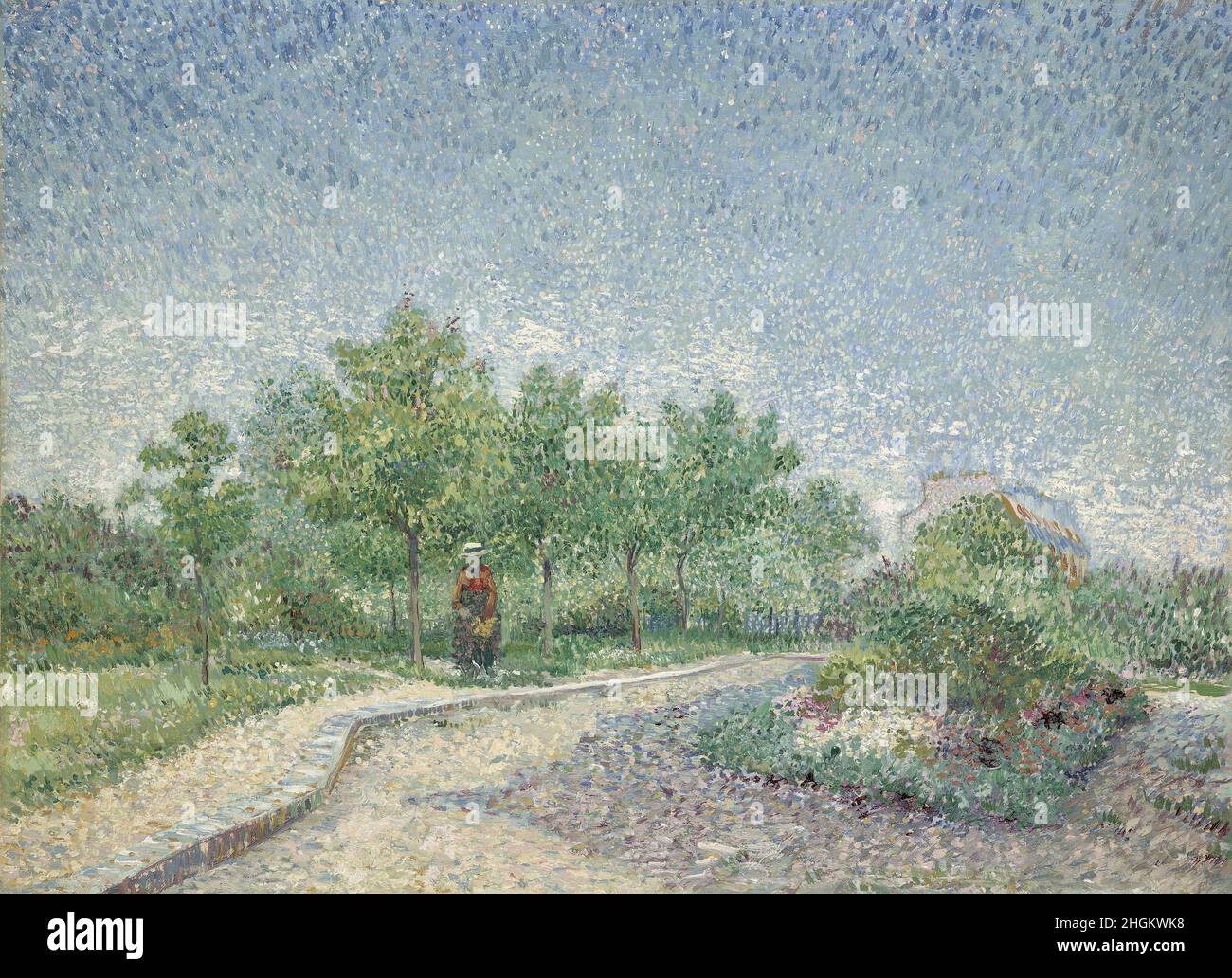 Square Saint-Pierre, Paris - 1887 - Oil on canvas 59,4 x 81,3 cm - Van ...