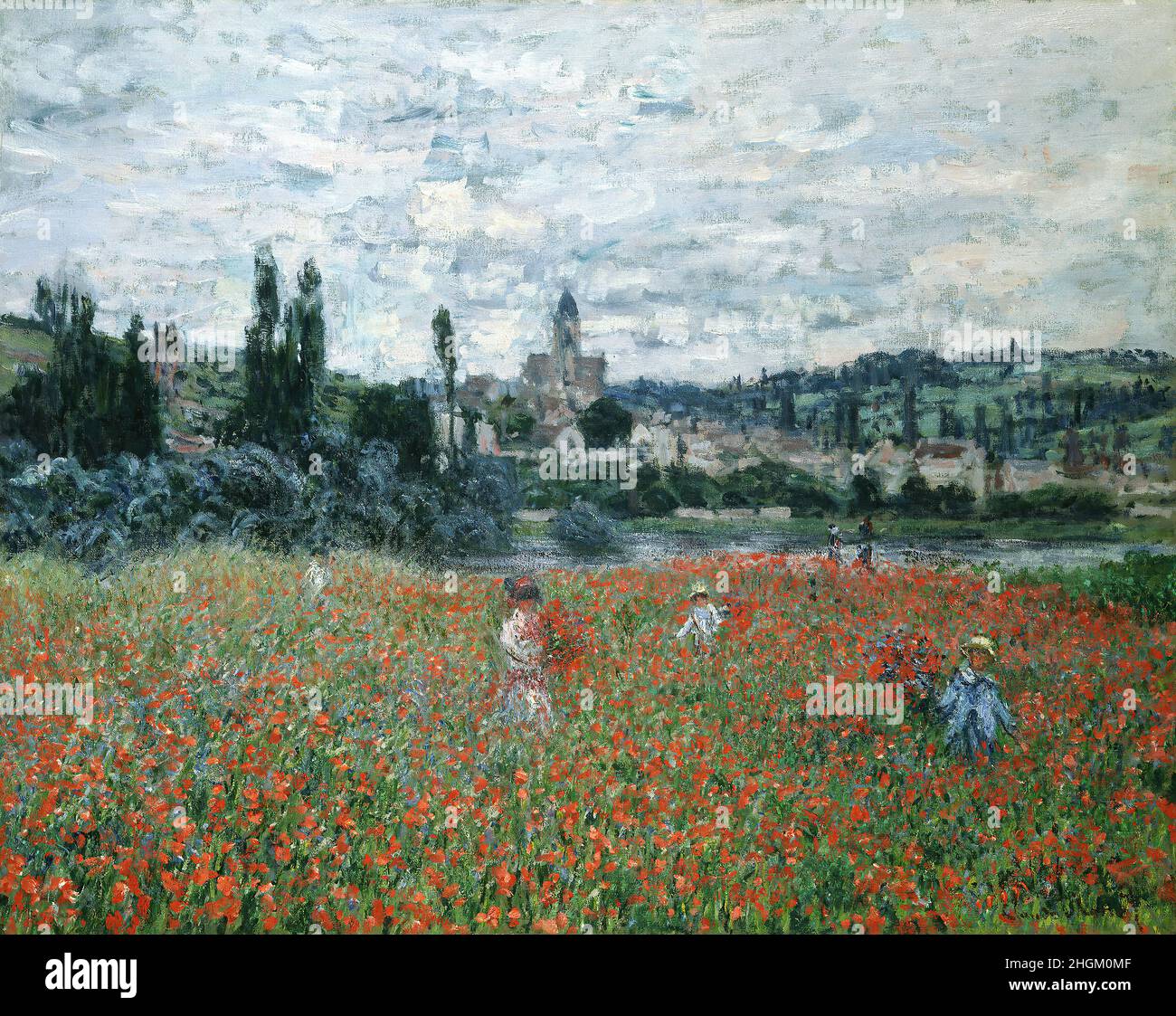 Champ de coquelicots près de Vétheuil - 1879c. - Oil on canvas 73 x 92 ...