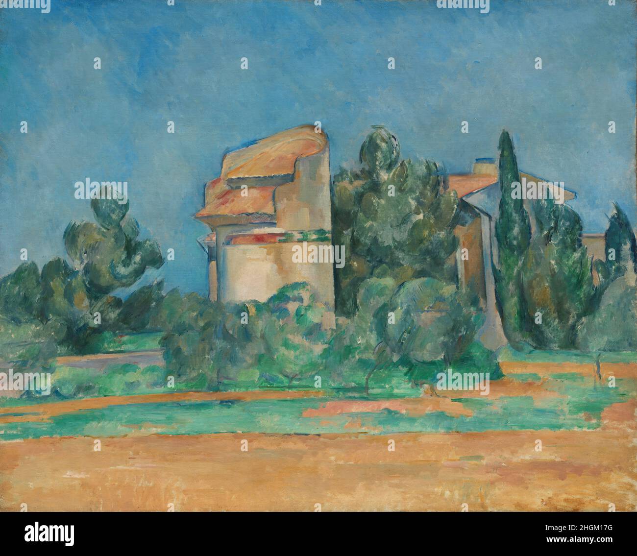 The Pigeon Tower at Bellevue - 1890 - Oil on canvas 65.6 x 81.5 cm ...