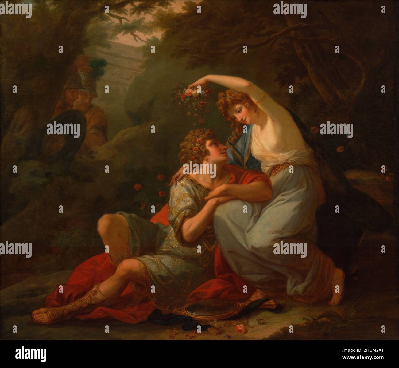 Angelica Kauffmann - Rinaldo and Armida Stock Photo - Alamy