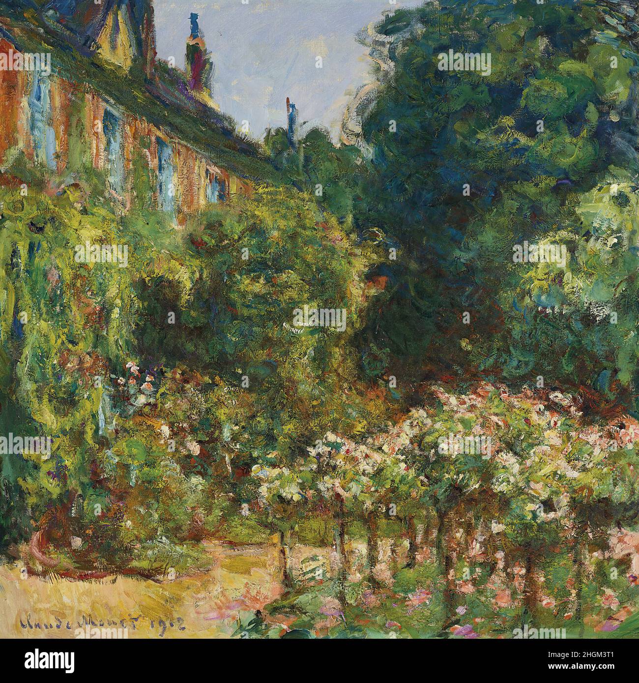Monet Claude - Private Collection - La maison de l'artiste à Giverny ...