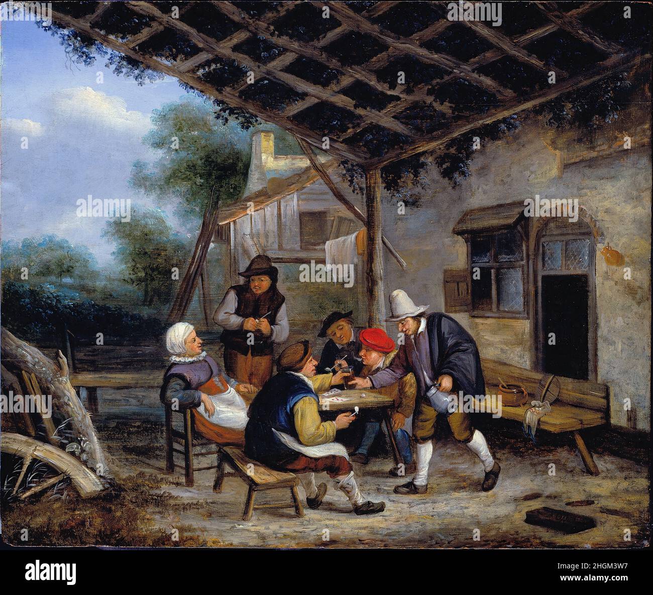Peasants drinking hi-res stock photography and images - Alamy