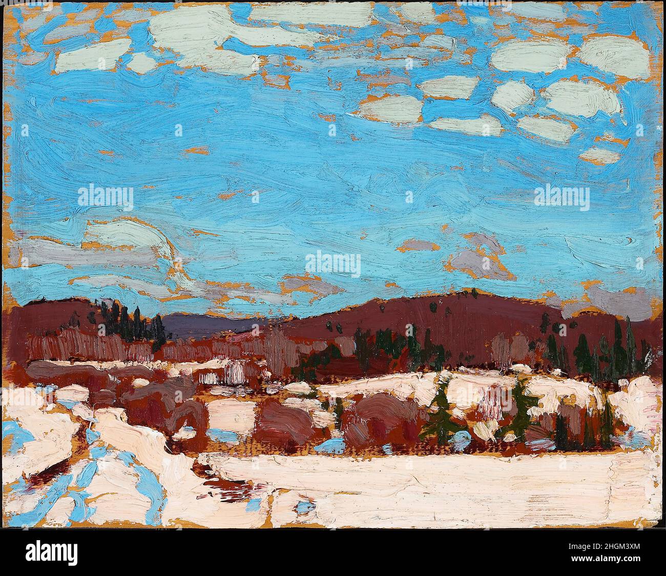 Tom Thomson - Early Spring Stock Photo - Alamy