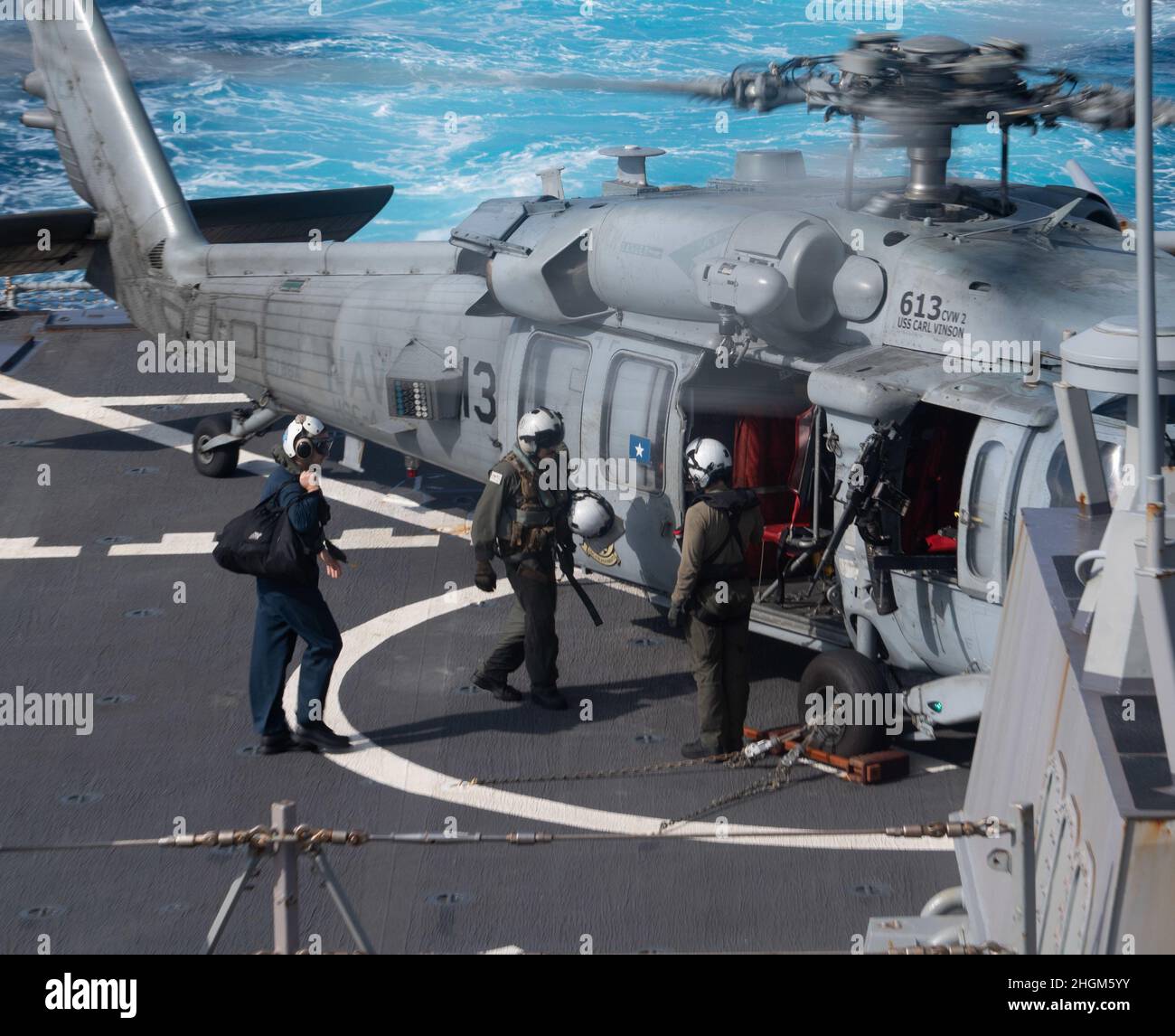 220115-N-MR124-1056 SOUTH CHINA SEA (Jan. 15, 2022) Capt. Tom Chekouras ...