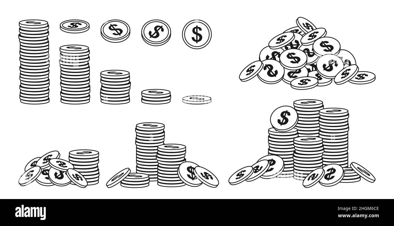 Neat piles Stock Vector Images - Alamy