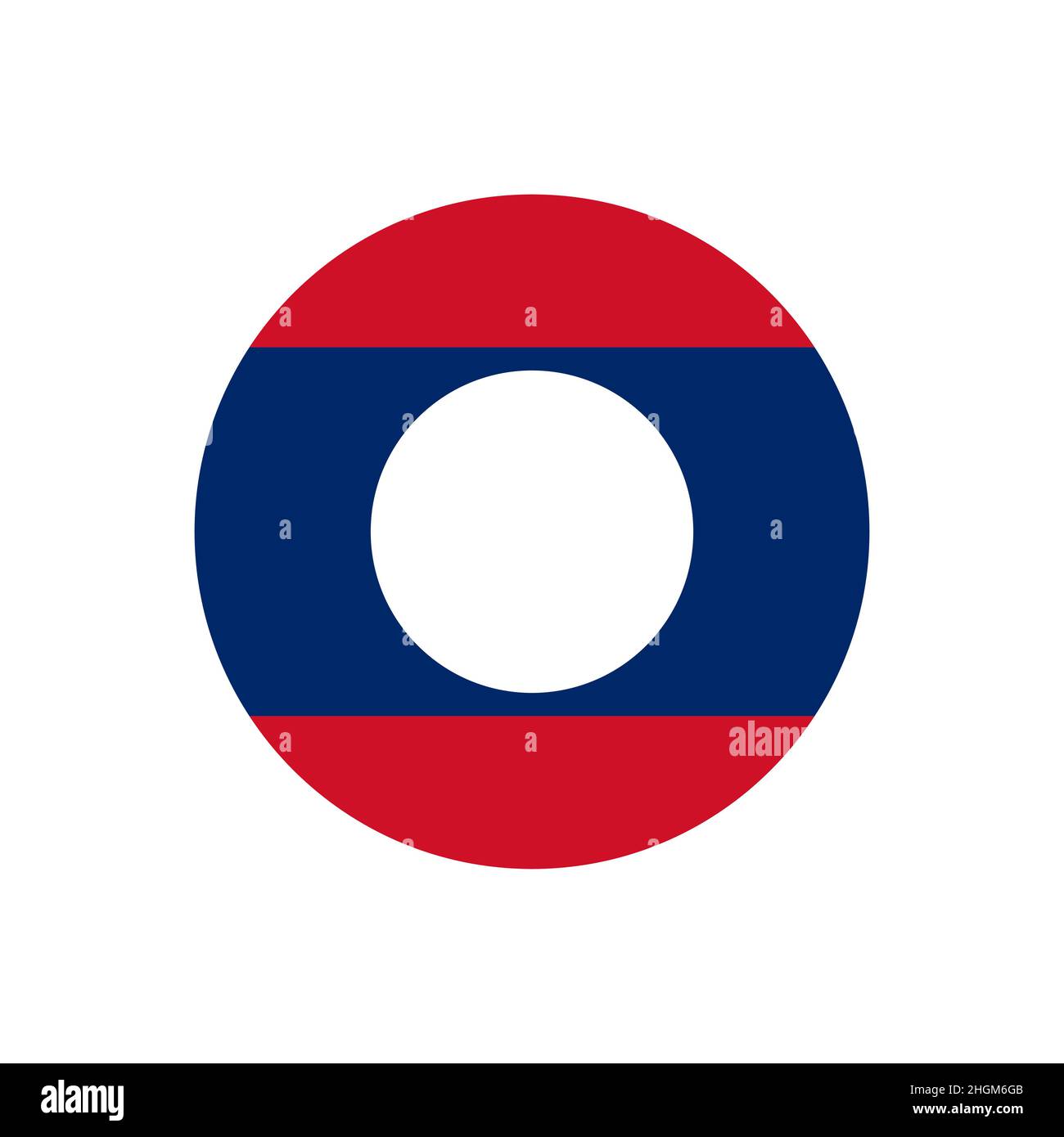 Laotion Flag Stock Vector Images Alamy