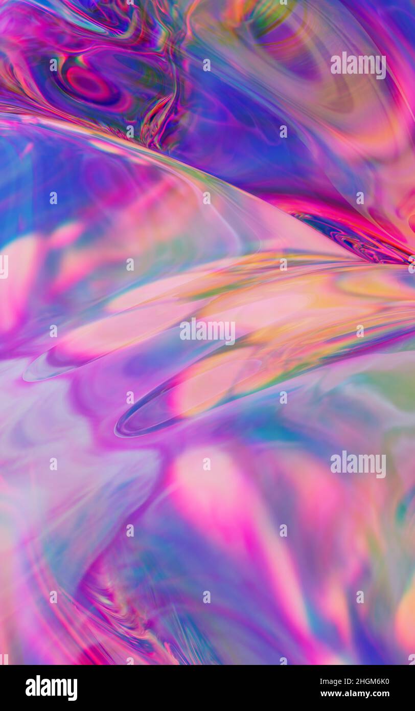 Abstract gradation of glass, 3d rendering. Computer digital drawing ...