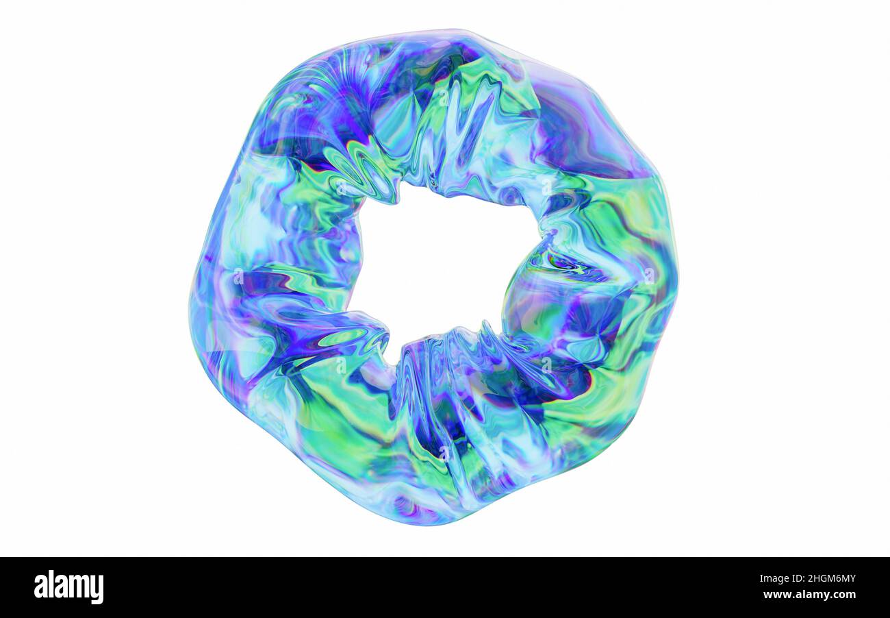 Abstract gradation of glass, 3d rendering. Computer digital drawing ...