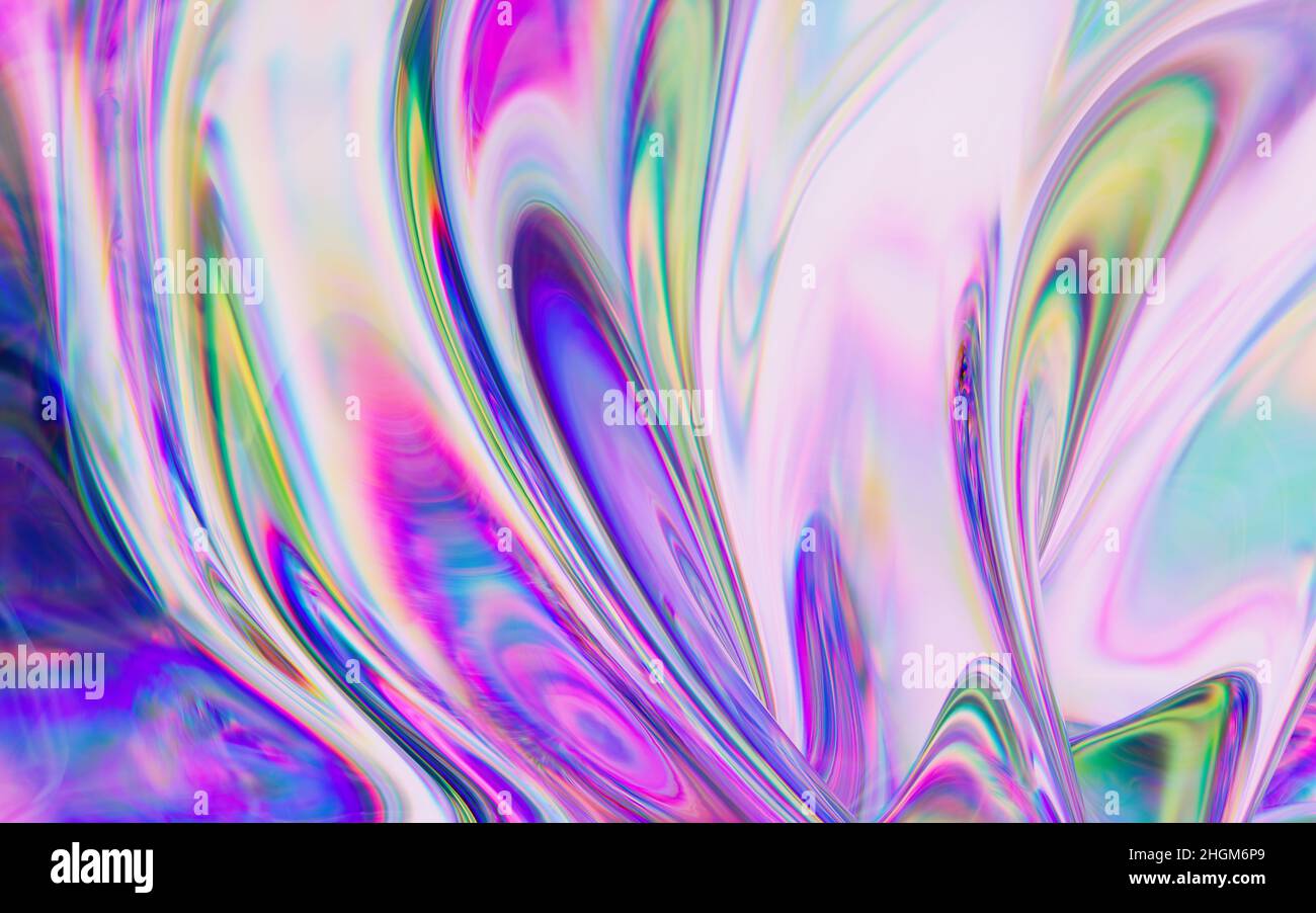 Abstract gradation of glass, 3d rendering. Computer digital drawing ...