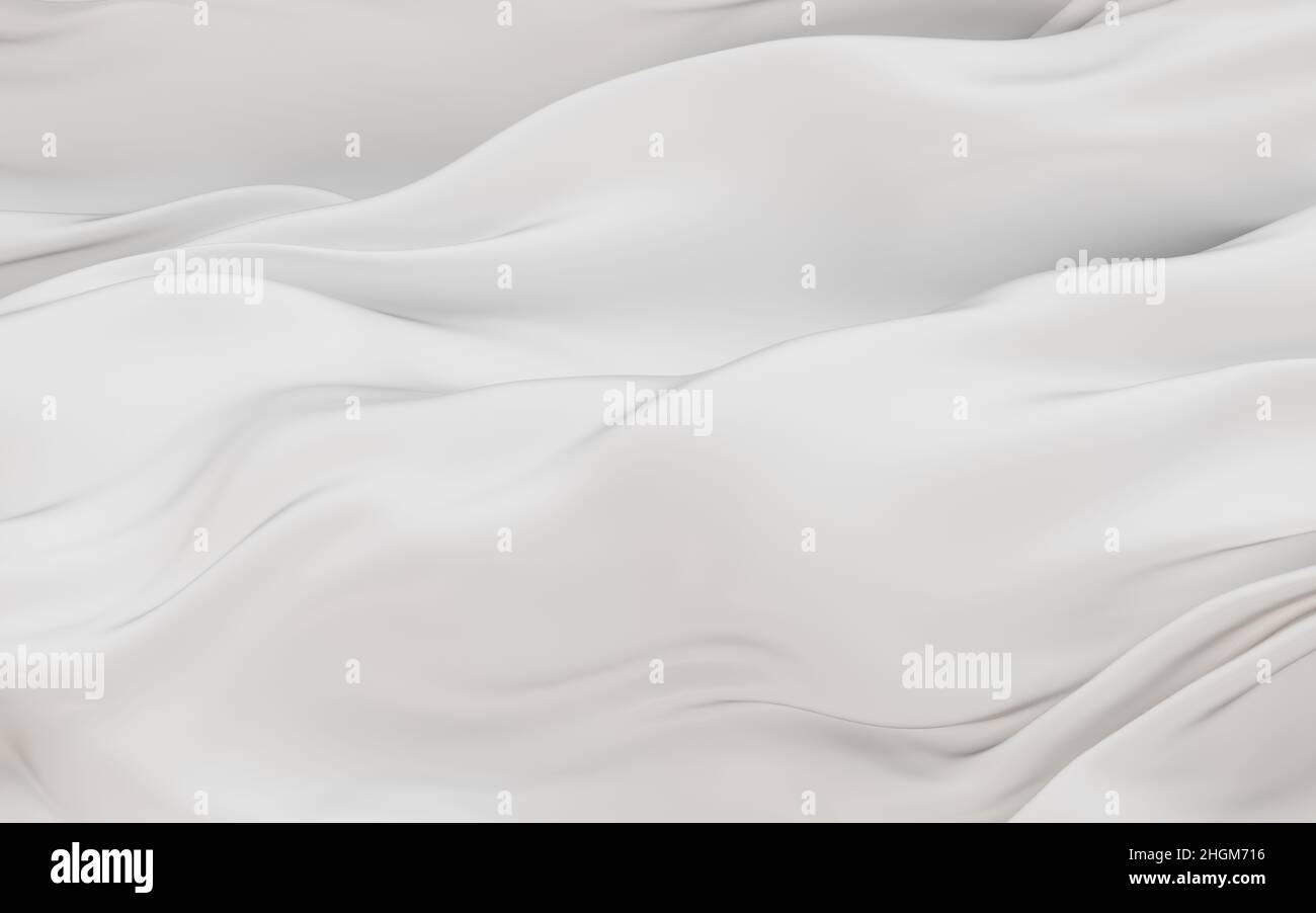 White flying clothes, 3d rendering. Computer digital drawing Stock ...