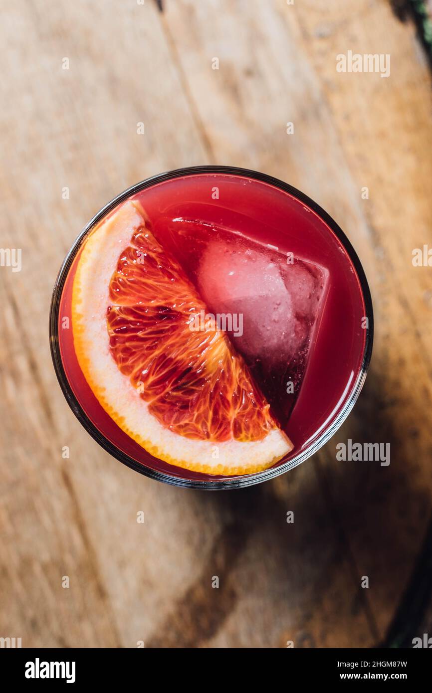 Blood orange cocktail hi-res stock photography and images - Alamy