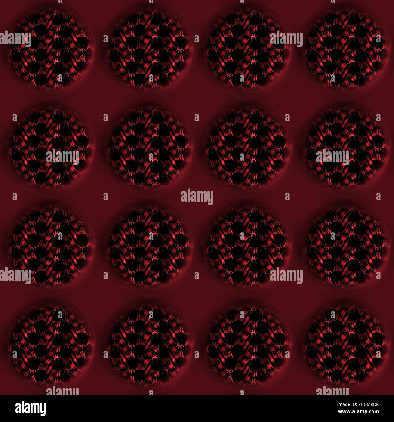 Red metal effect decorative oriental texture. Seamless engraved ...