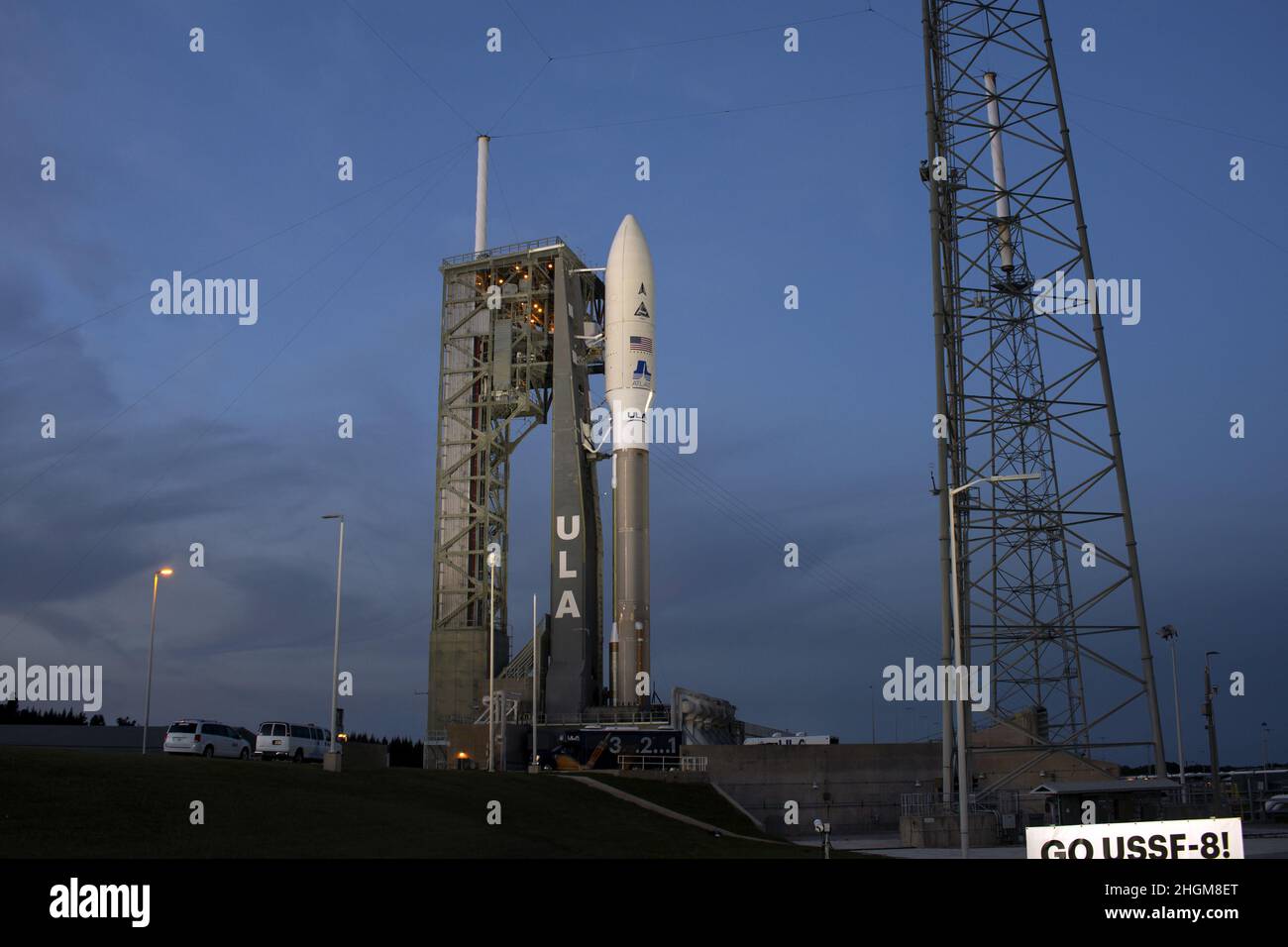 Cape Canaveral, USA. 21st Jan, 2022. United Launch Alliance Atlas V ...